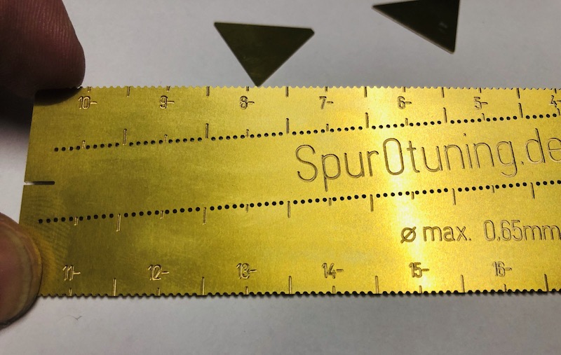 Griffstangen Biegelehre - Spur 0 Hersteller Neuheiten und News - Spur ...